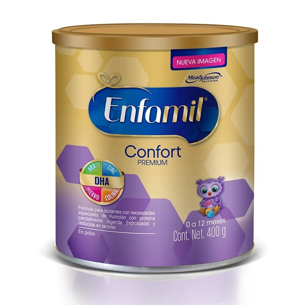 Fórmula para lactantes Enfamil confort premium 0 a 12 meses 400 g ...