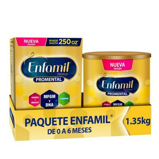 Fórmula infantil Enfamil Premium Promental Etapa 1 de 0 a 6 meses 2 bolsas 550 g + lata 250 g ...