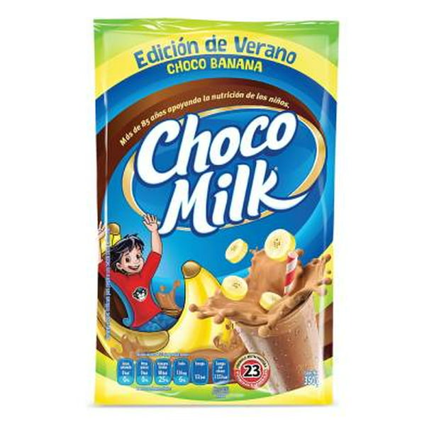 Alimento en polvo Choco Milk para prepara bebida sabor choco banana 350 ...