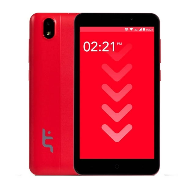 Smartphone Stf Mobile Block Go 8GB Rojo Desbloqueado | Walmart en línea