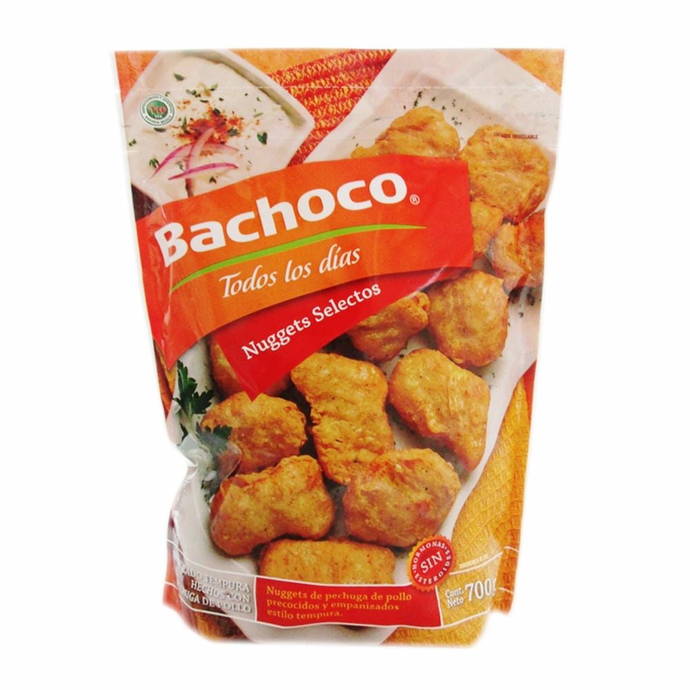 Nuggets de pollo Bachoco precocidos y empanizados 700 g | Walmart en línea