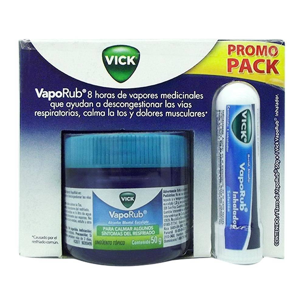 Ungüento Vick VapoRub 50 g + inhalador | Walmart en línea