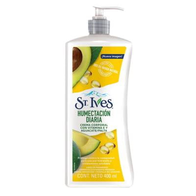 Crema corporal St. Ives humectación diaria 400 ml | Walmart en línea