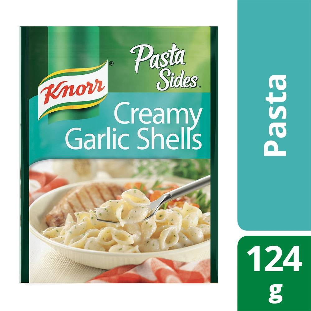 Pasta Knorr creamy garlic shells 124 g | Walmart en línea