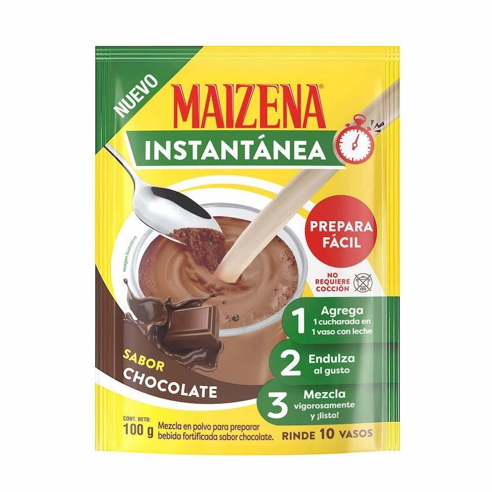 Mezcla para preparar bebida Maizena instantánea sabor chocolate 100 g ...