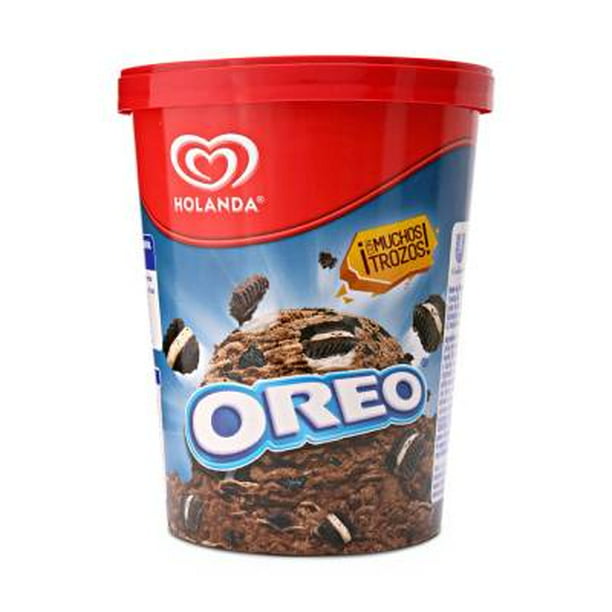 Helado Holanda Oreo sabor chocolate con trozos de galleta 1 l | Walmart ...