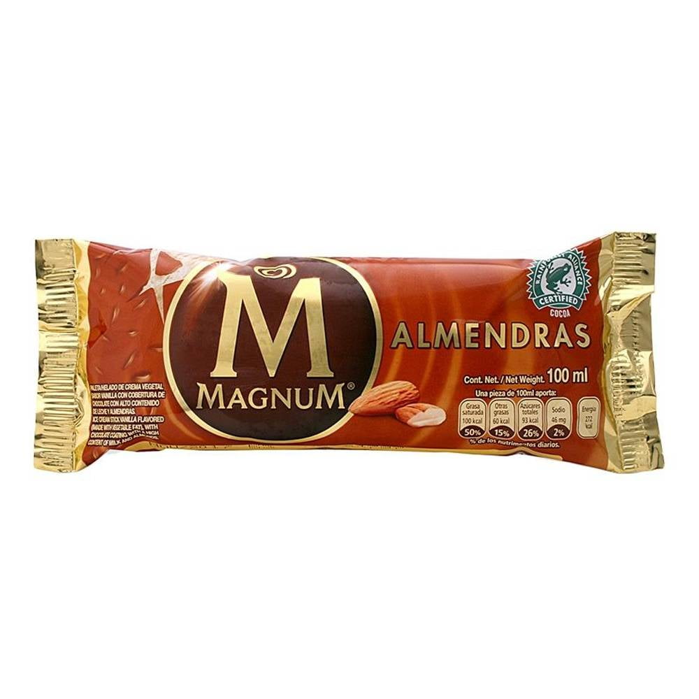 Paleta helada Holanda Magnum almendras 100 ml | Walmart en línea