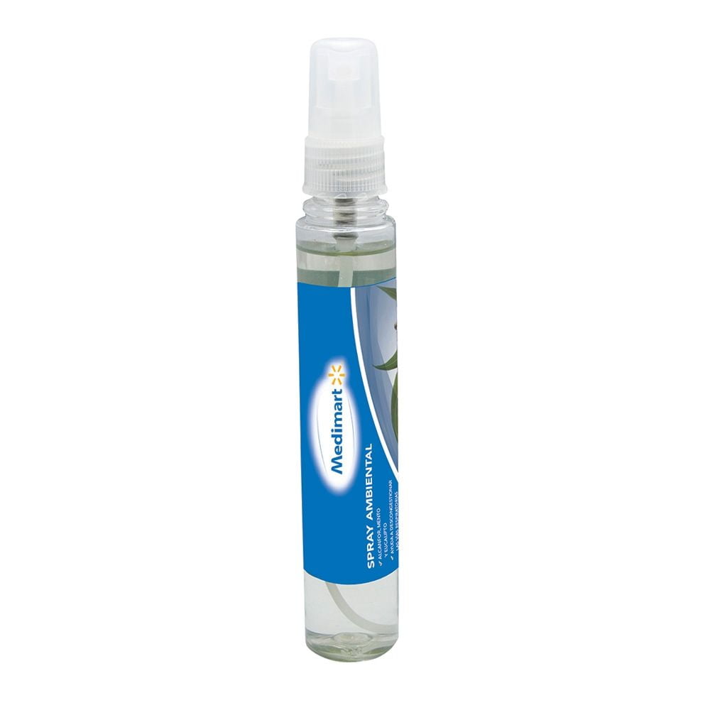 Spray ambiental Medi Mart con alcanfor, mentol y eucalipto 75 ml ...