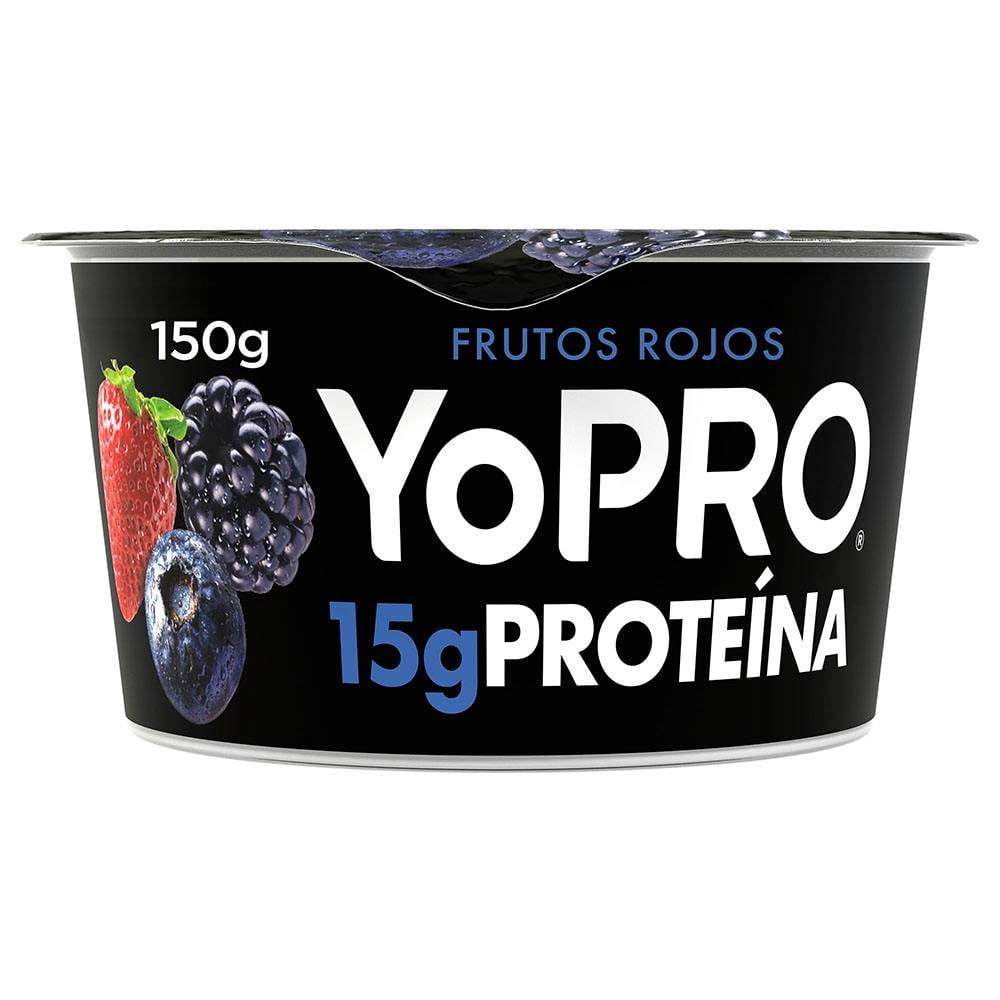 Yoghurt YoPro sabor frutos rojos 150 g | Walmart en línea