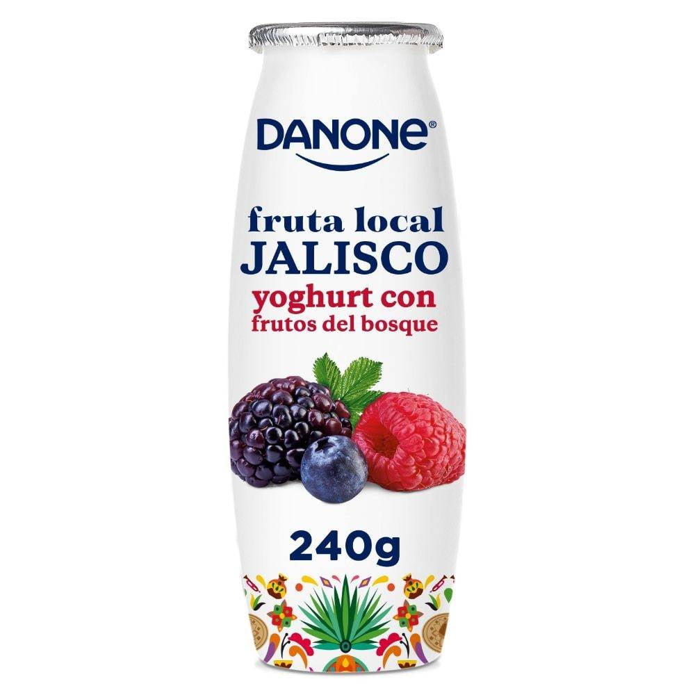 Yoghurt Danone Fruta Local Jalisco con frutos del bosque 240 g ...