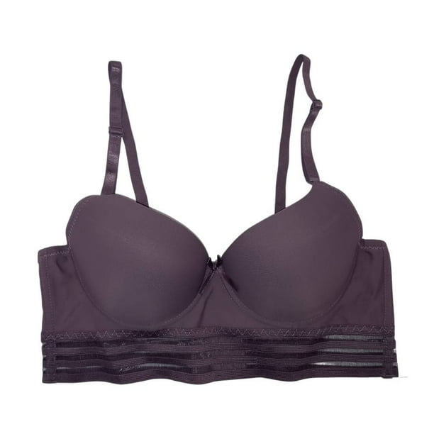Brasier Secret Treasures Talla 36B con Mesh y Transparencia Violeta ...
