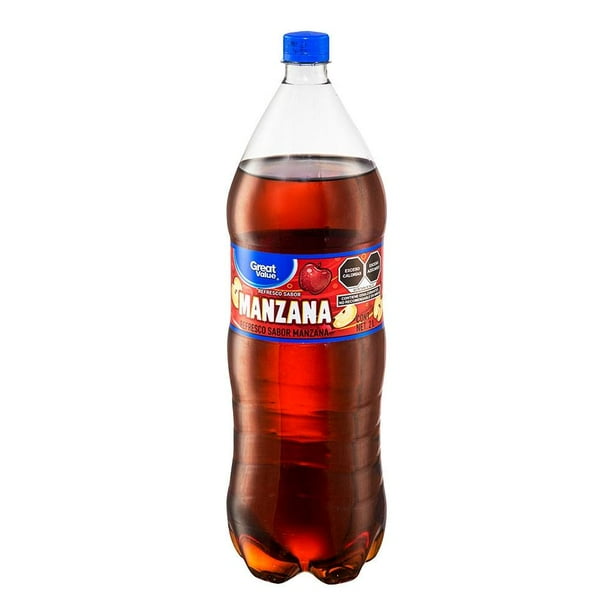 Refresco Great Value sabor manzana 2 l | Walmart en línea