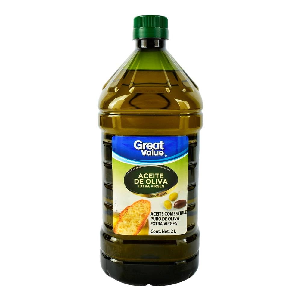 Aceite de oliva Great Value extra virgen 2 l | Walmart en línea