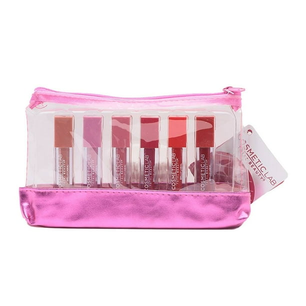 Set de brillo labial Cosmetic Lab Traditional 7 pzas | Walmart en línea