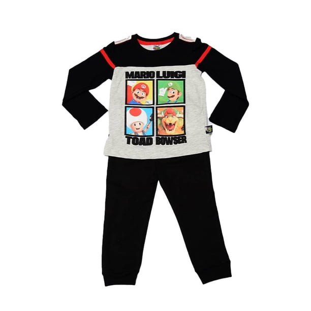 Conjunto Nintendo Mario Bros Niño 3 con Estampado Personajes Mario ...