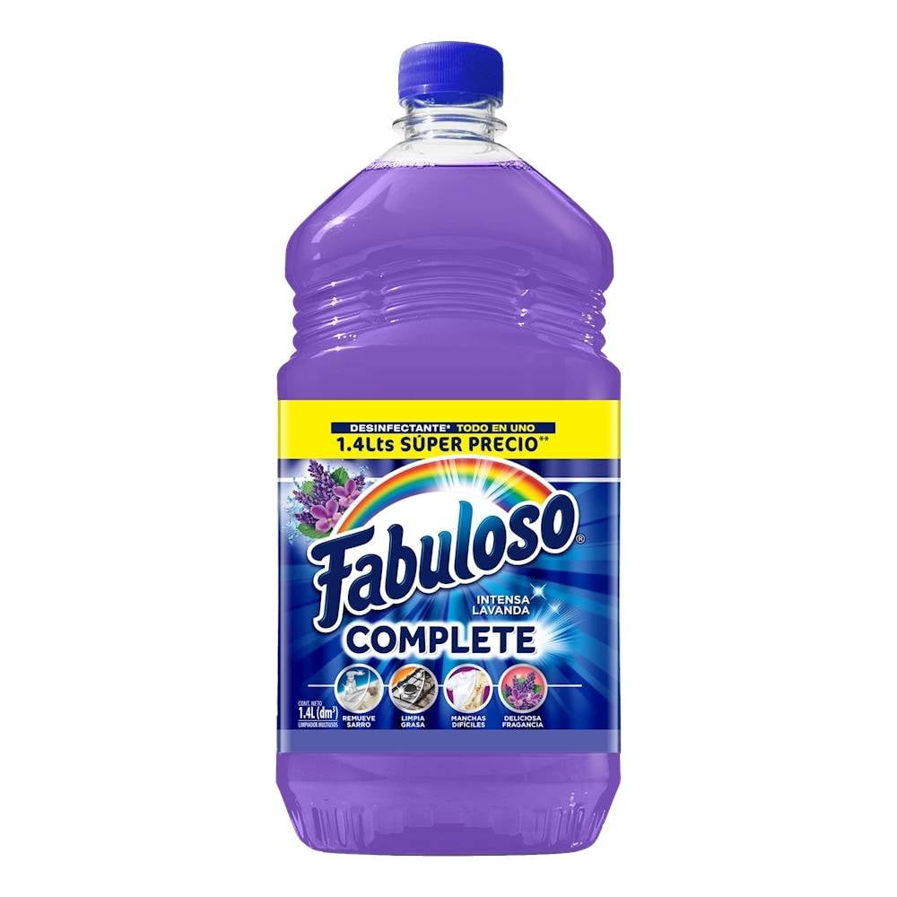 Limpiador líquido Fabuloso complete intensa lavanda 1.4 l | Walmart en ...