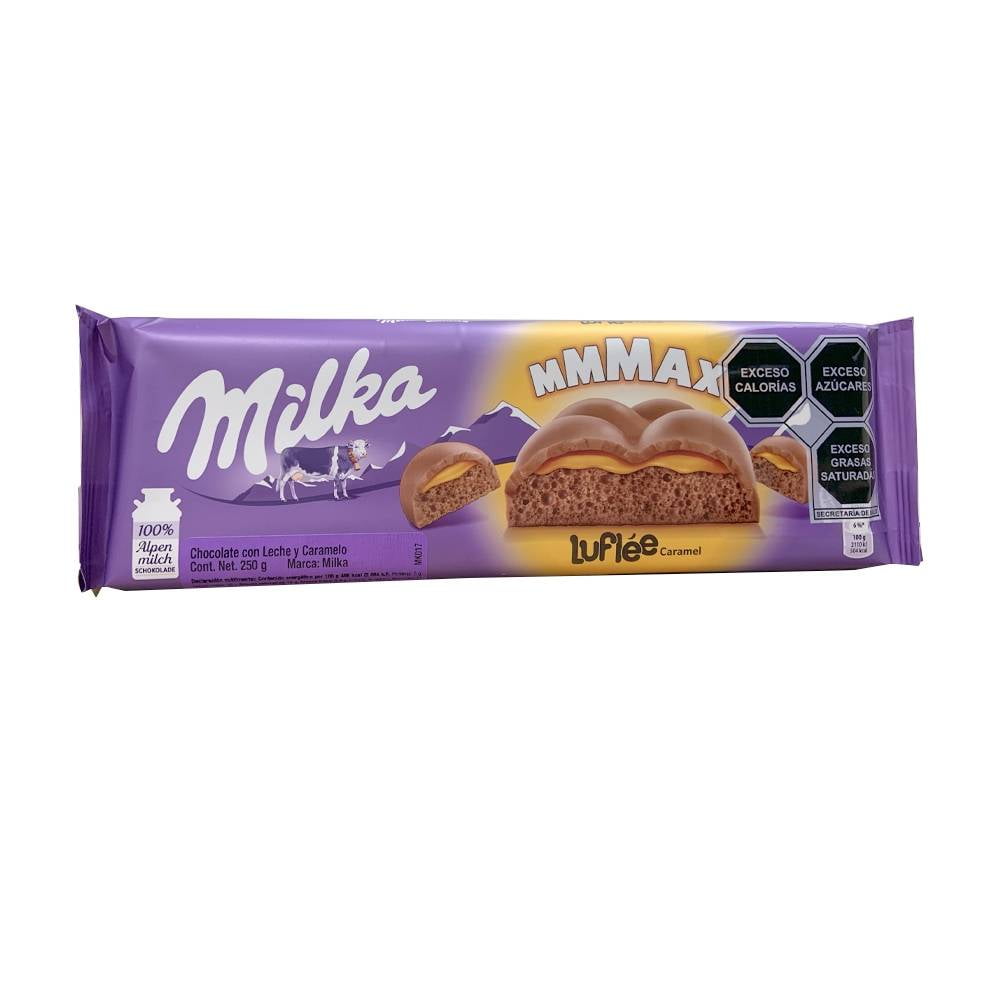 Barra Mika chocolate con leche y caramelo 250 g | Walmart en línea