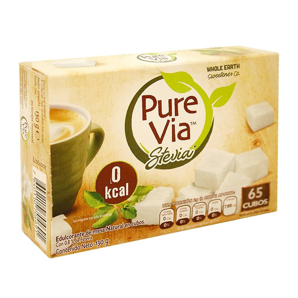 Azúcar Pure Via en cubos 65 pzas | Walmart en línea