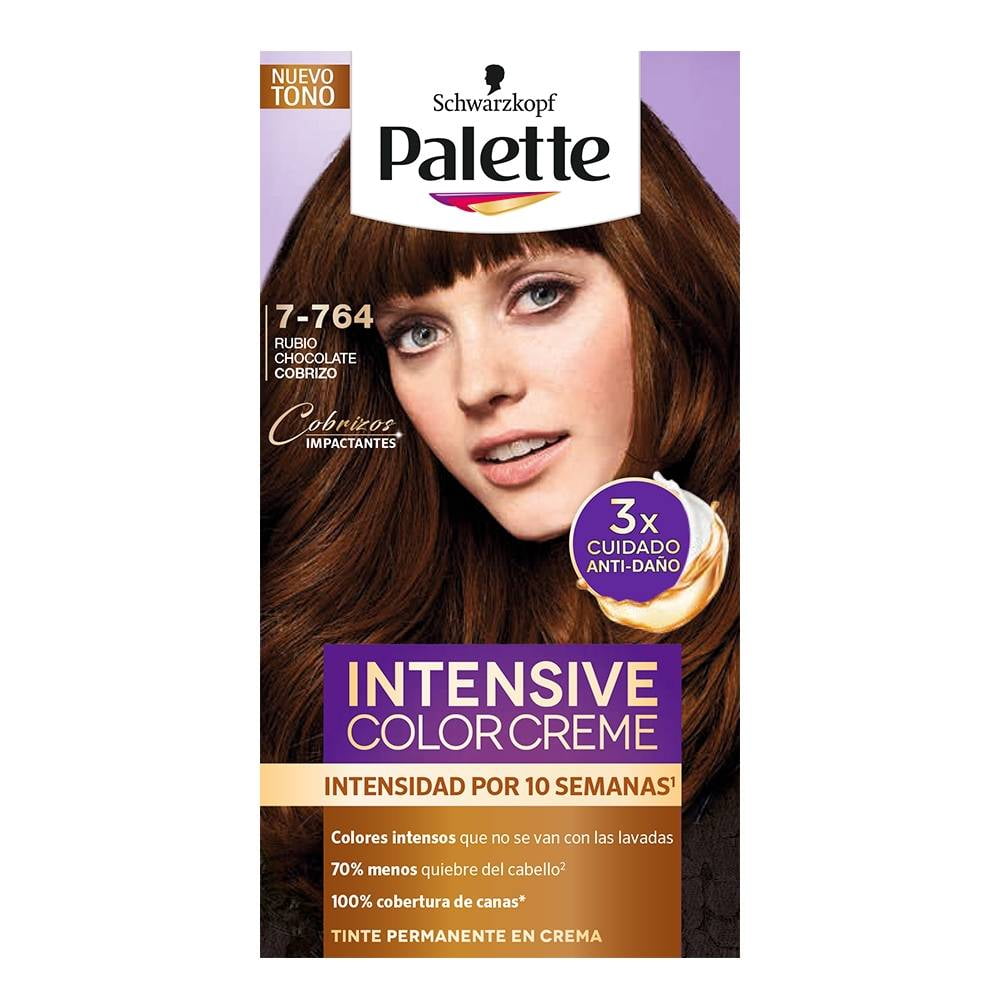 Tinte para cabello Palette intensive color creme 7-764 rubio chocolate ...