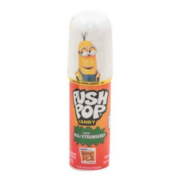 Dulce Push Pop sabor fresa 15 g | Walmart en línea