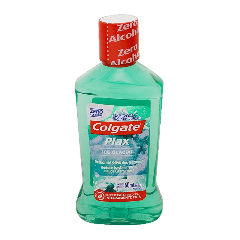 Enjuague bucal Colgate Plax ice glacial zero alcohol 60 ml | Walmart en ...