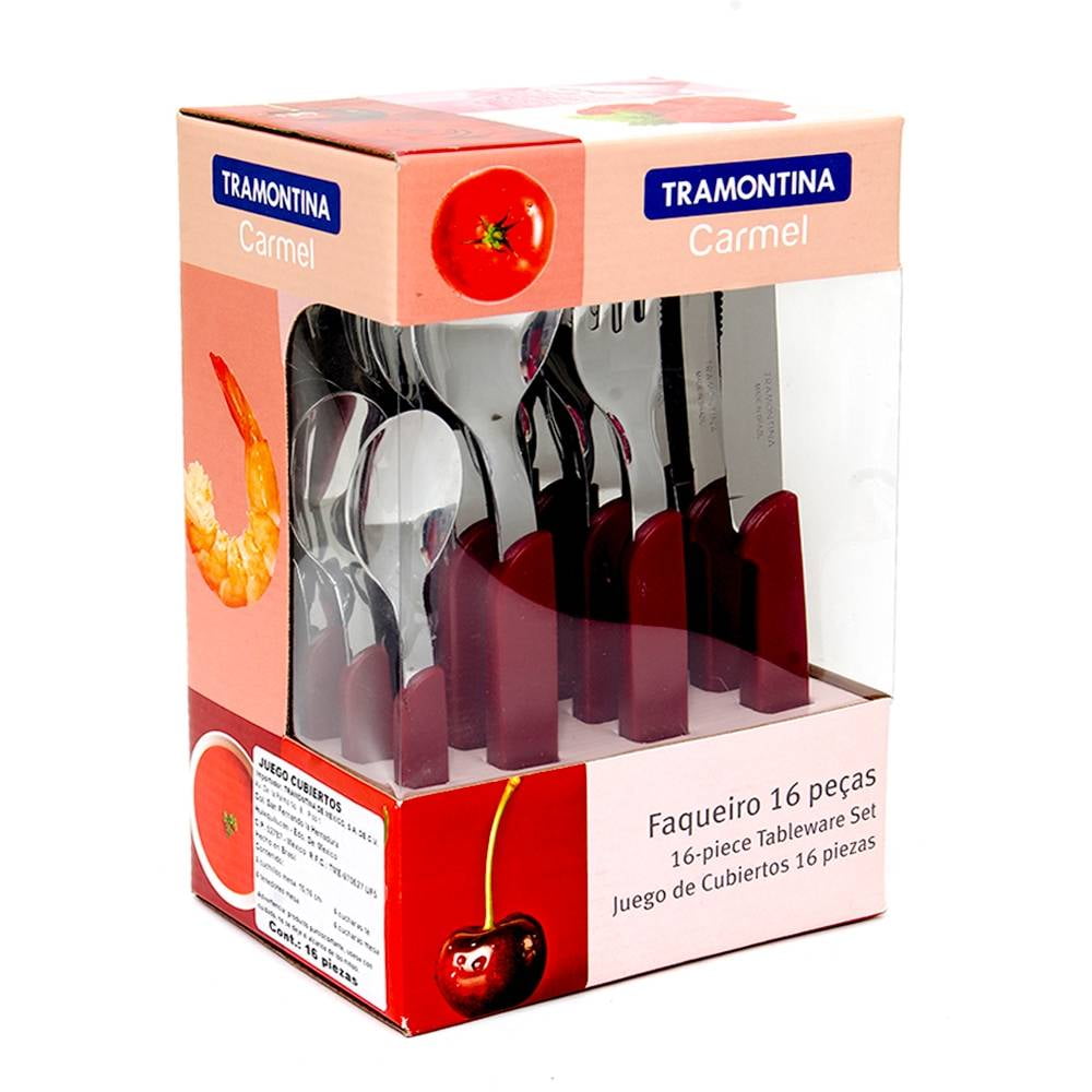 Juego de Cubiertos Tramotina Carmel 16 Piezas | Walmart en línea
