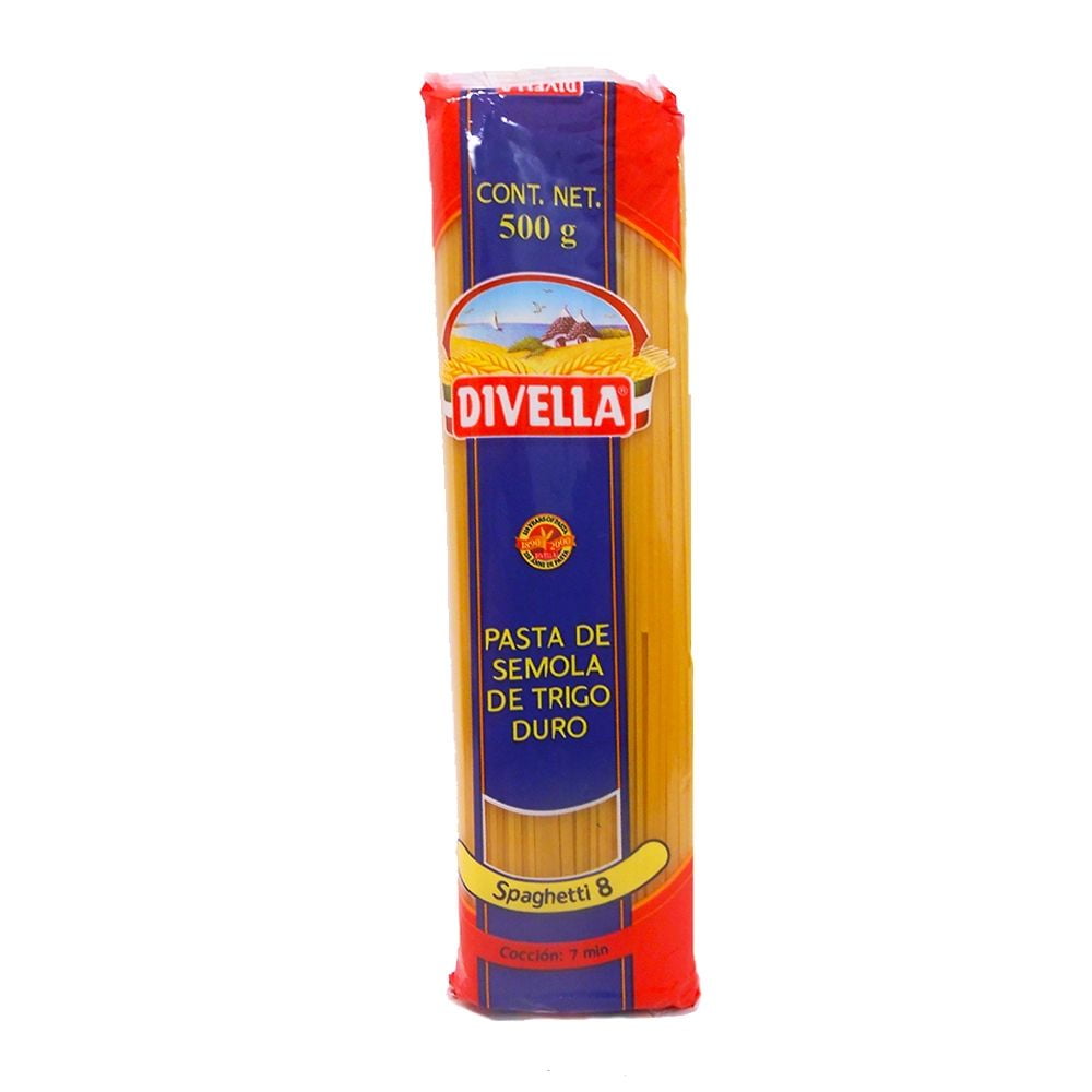 Pasta Divella spaghetti no. 8 500 g | Walmart en línea