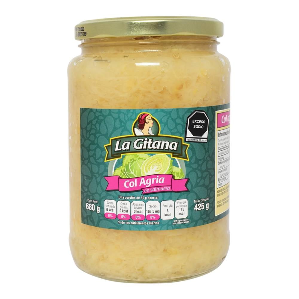 Col agria La Gitana en salmuera 680 g | Walmart en línea