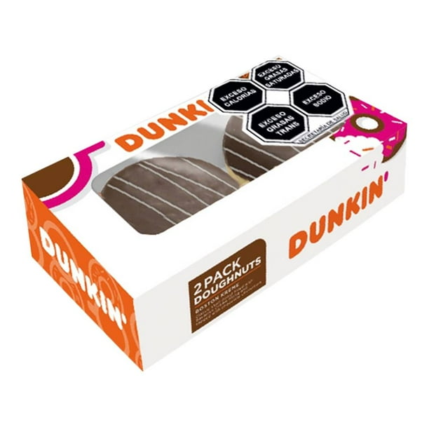 Donas Dunkin ' donuts Boston cream 2 pzas | Walmart en línea