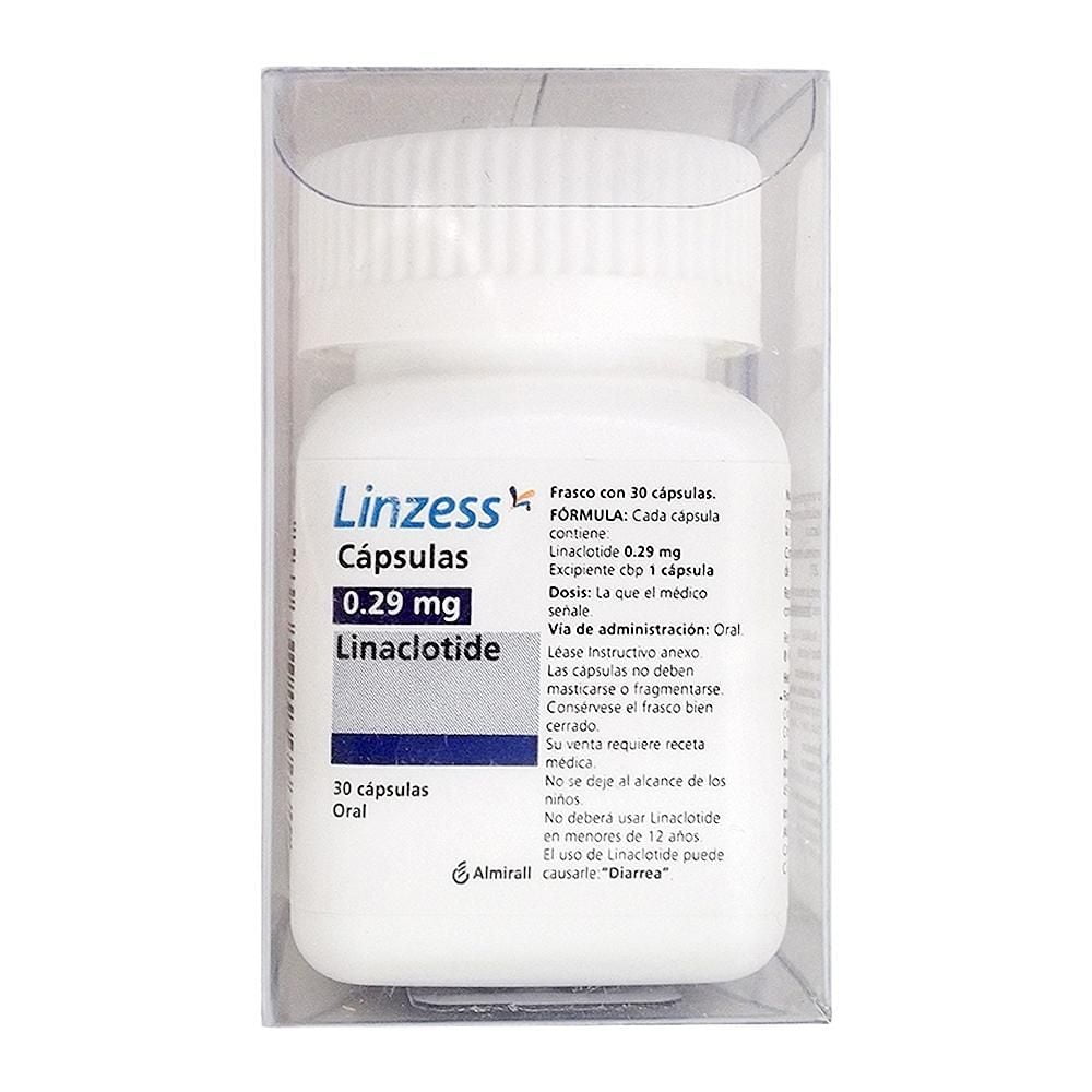 Linzess 30 cápsulas de 0.29 mg c/u | Walmart en línea