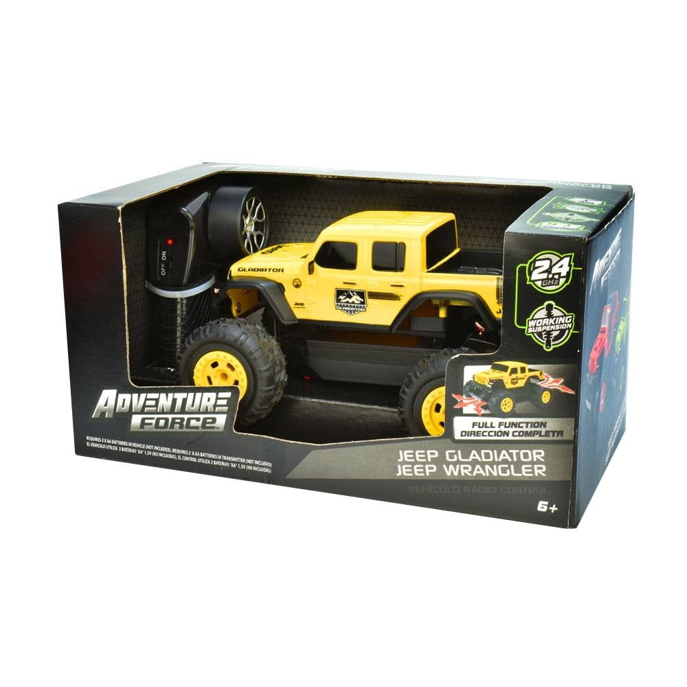 Radio Control Adventure Force Jeep Gladiador Escala 1:26 Amarillo ...