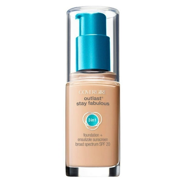 Base de Maquillaje Covergirl Outlast Stay Fabulous Líquida 3-en-1, 850 ...