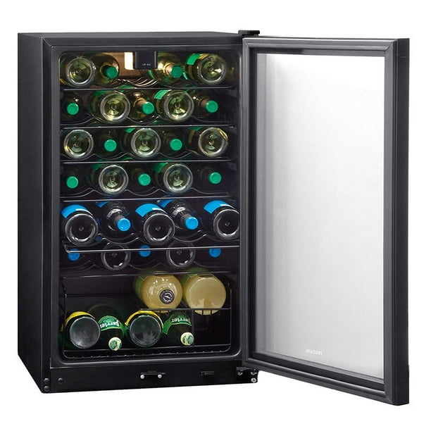 Cava de Vinos Frigidaire 35 Botellas Negra | Bodega Aurrera en línea