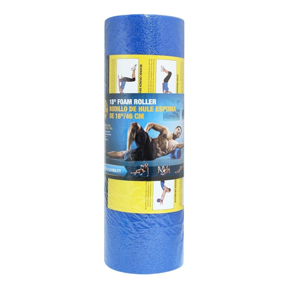 Rodillo de Hule Espuma Golds Gym Azul de 46 cm | Walmart en línea