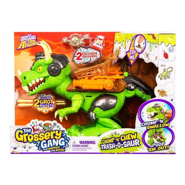 Playset Grossery Gang Chomp N Chew Trash-O-Saur | Walmart en línea