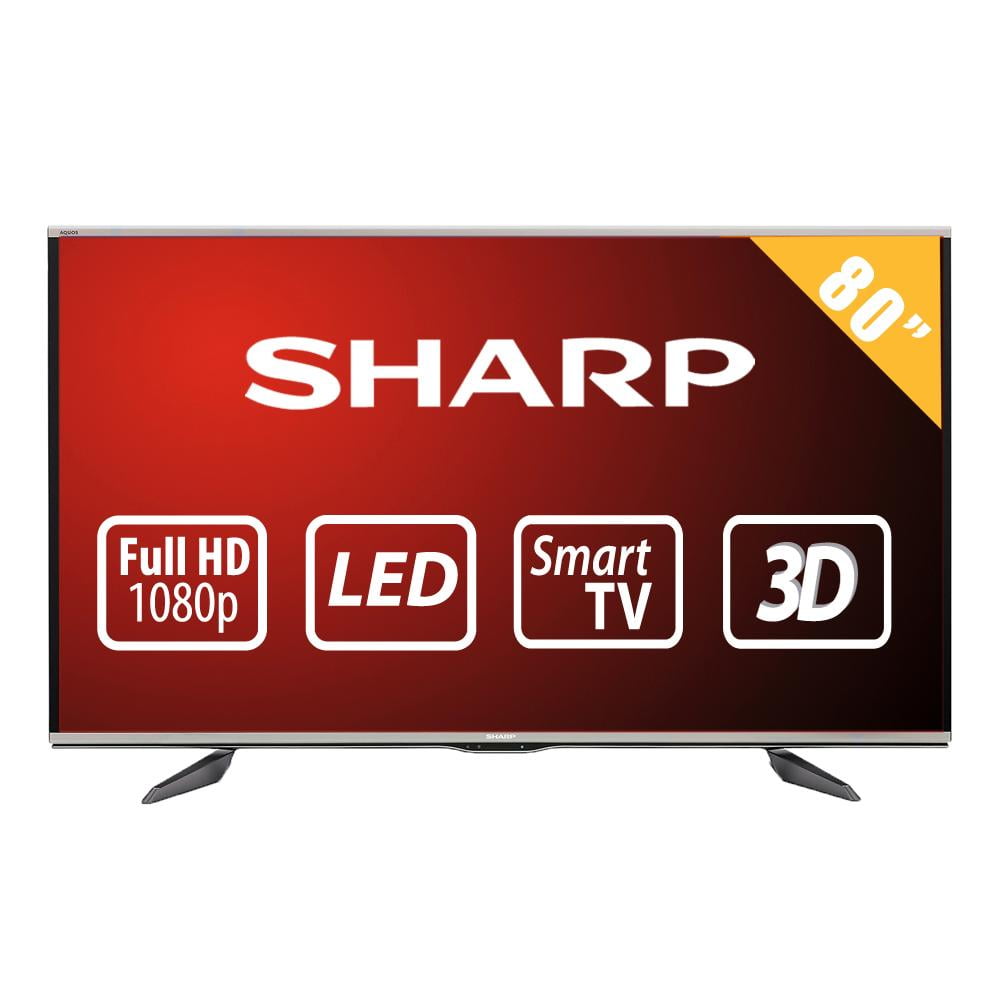 TV SHARP Aquos 80 Pulgadas 1080p Full HD Smart TV 3D LED | Walmart en línea