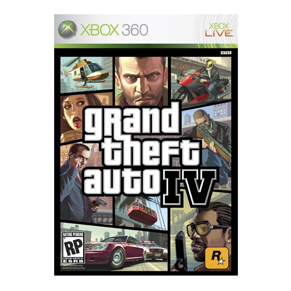Grand Theft Auto IV Xbox 360 Físico | Walmart en línea