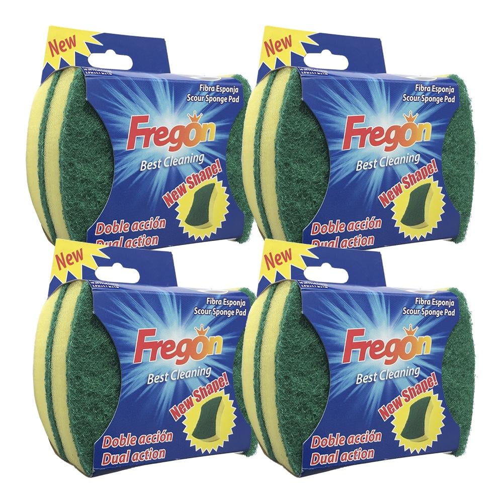 Kit de Fibras Fregon de Esponja 4 Piezas | Bodega Aurrera en línea