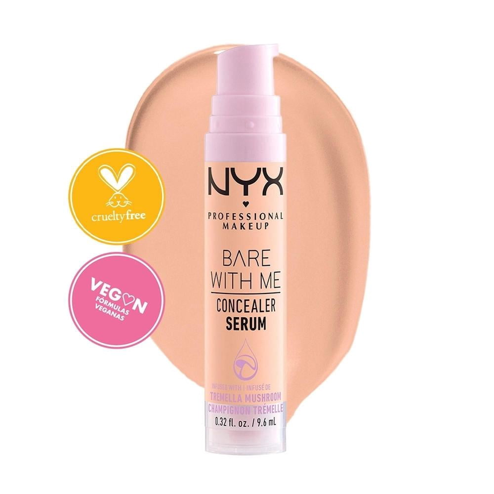 Corrector Infusionado con Serum Hidratante Nyx Professional Makeup Bare ...