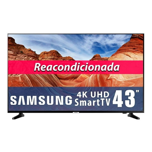 TV Samsung 43 Pulgadas 4K Ultra HD Smart TV LED UN43NU6900 Reacondicionada | Bodega Aurrera en línea