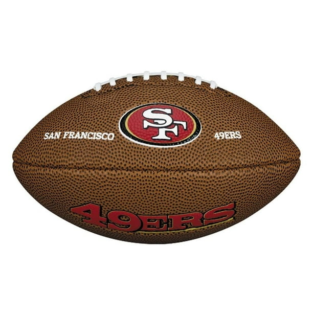 Balón de Fútbol Americano Mini Wilson 49s San Francisco de Hule ...