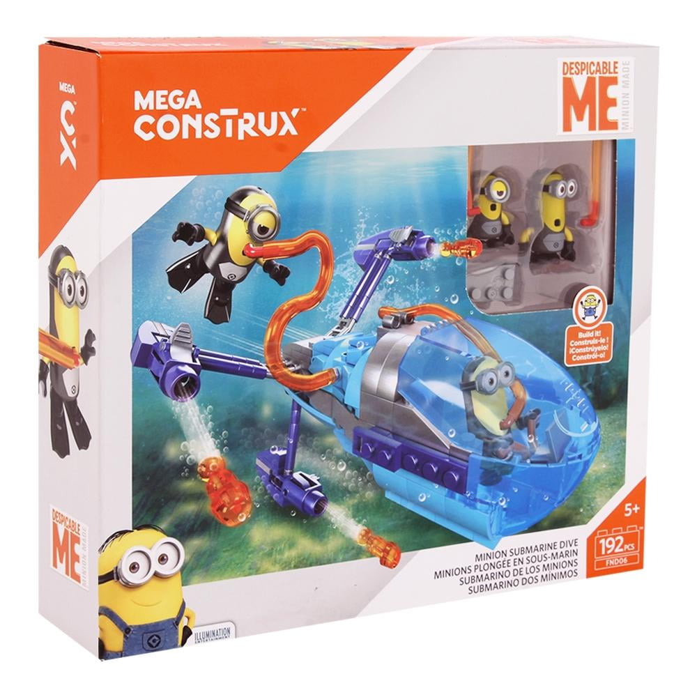 Juego de Construcción Mega Construx Despicable Me Submarino de los ...