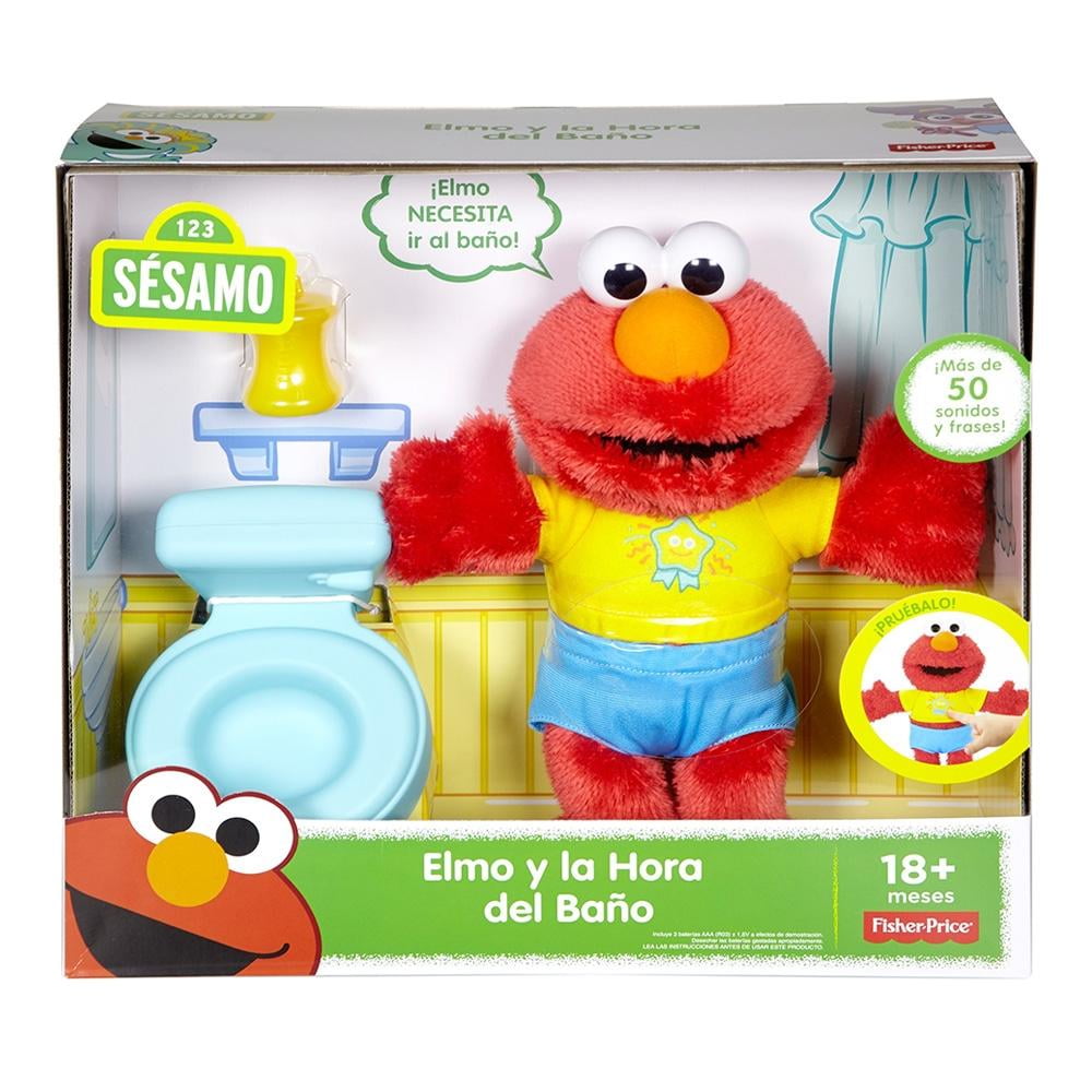 Elmo Hora del Baño Fisher Price Plaza Sésamo | Walmart en línea