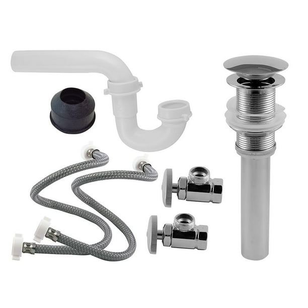 Kit de Instalación Pidsa para Lavabo con Desagüe Tapón Push | Walmart ...