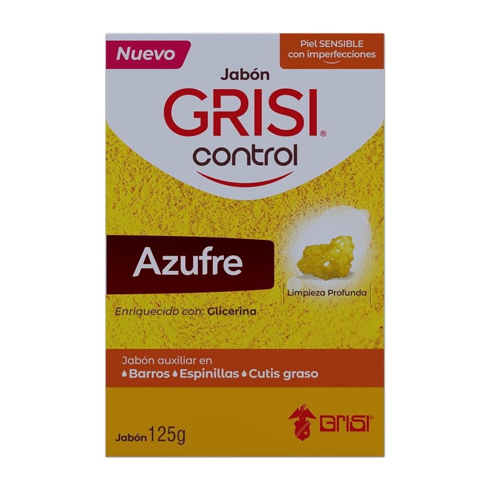 Jabón Grisi control azufre limpieza profunda 125 g | Walmart en línea