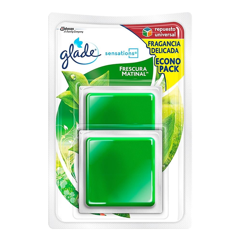 Repuesto de aromatizante ambiental Glade Sensations frescura matinal en ...
