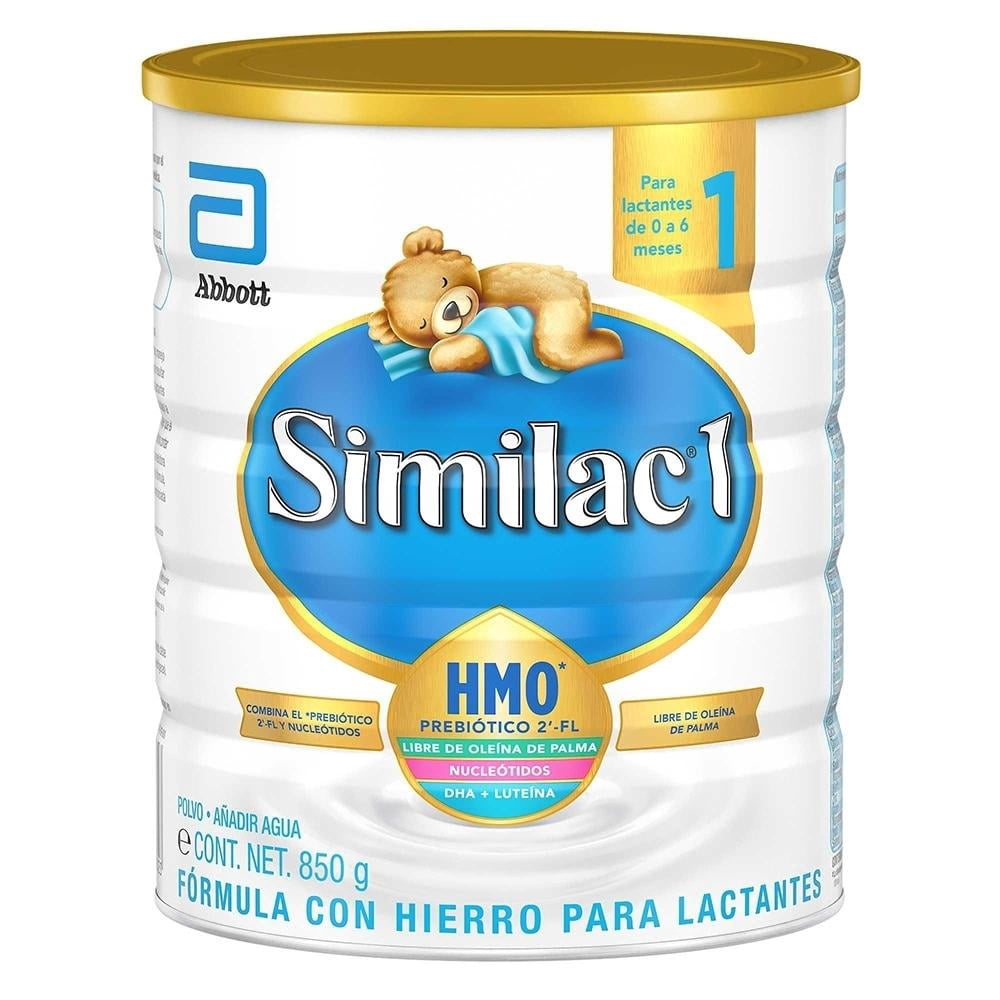 Fórmula para lactantes Similac etapa 1 de 0 a 6 meses sabor natural 850 ...
