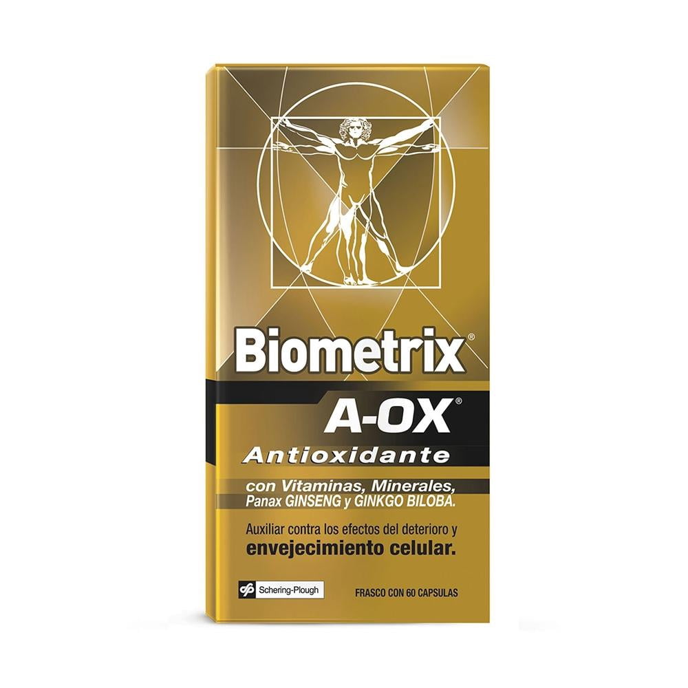 Multivitamínico Biometrix A OX 60 cápsulas | Walmart en línea