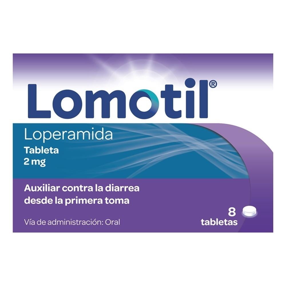 Lomotil Loperamida 2 mg 8 tabletas || Bodega Aurrera Despensa a tu Casa