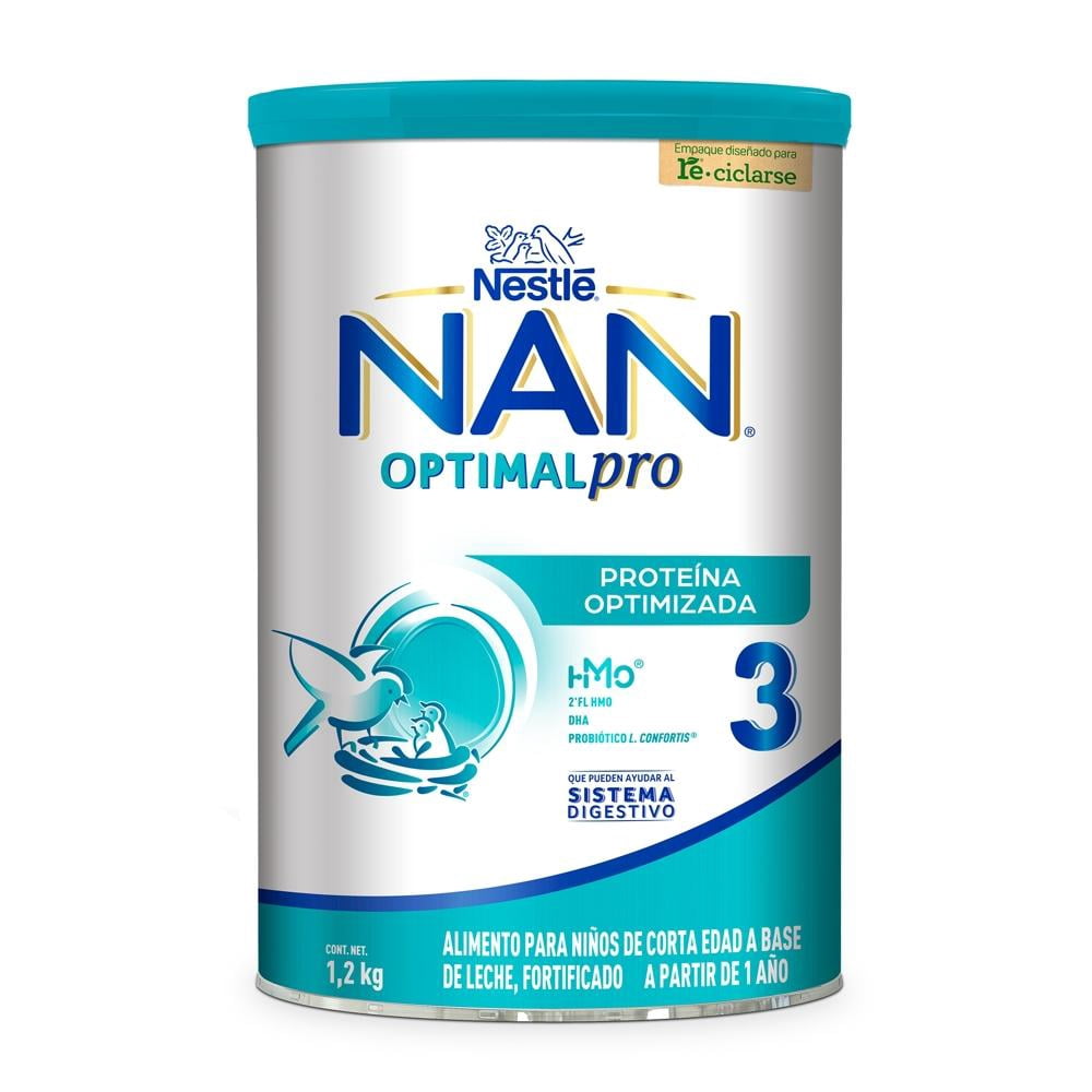 Alimento para niños de corta edad NAN Optimal Pro etapa 3 a partir de 1 ...